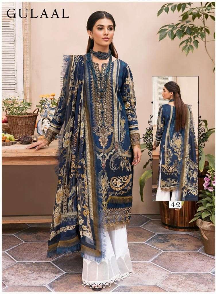 GULAAL CLASSY LUXURY COTTON COLLECTION VOL 5 PAKISTANI COTTON DRESS ...