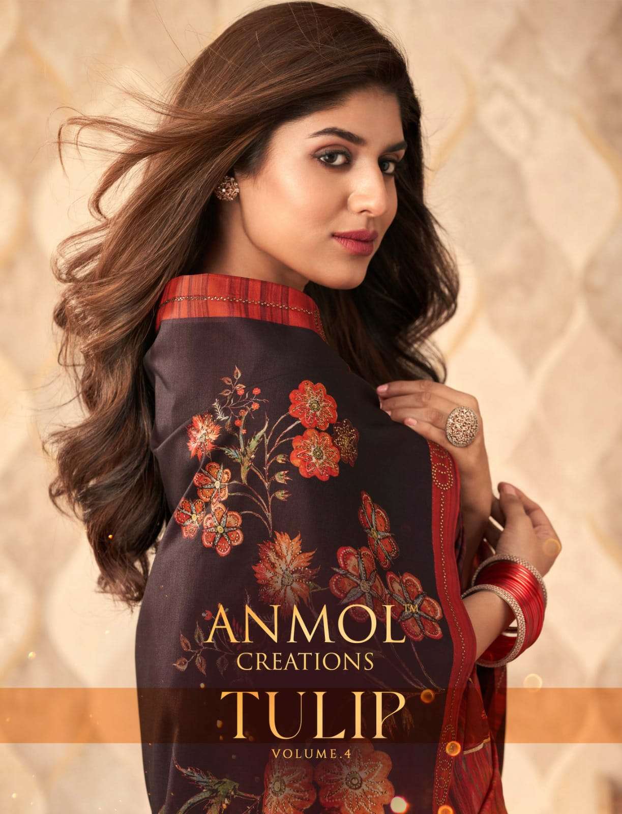 Anmol Creation Tulip Silk with digital Printed festival special saree ...