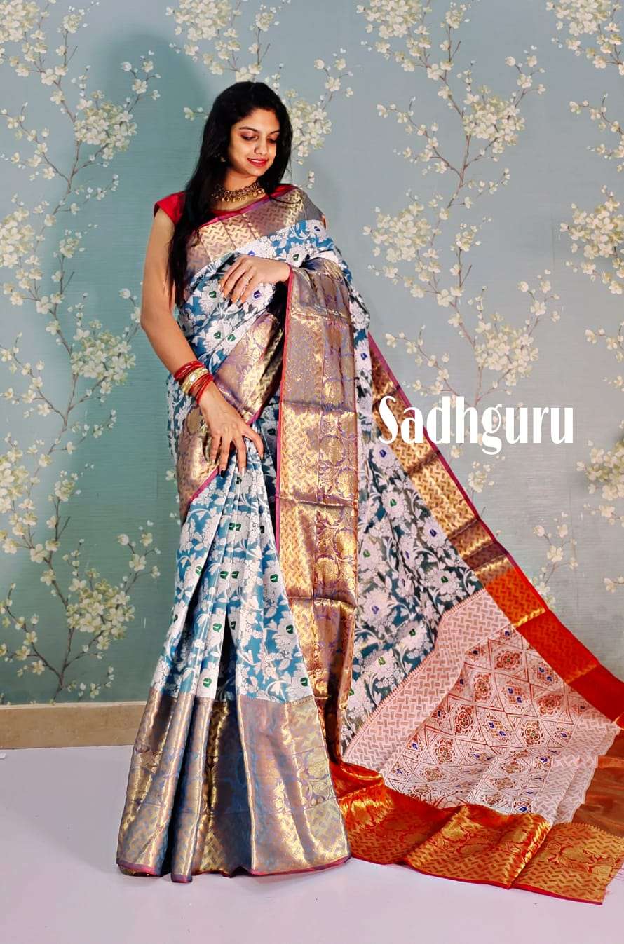 Anupama vol 17 Banarasi silk with weaving design Festival Special Saree ...
