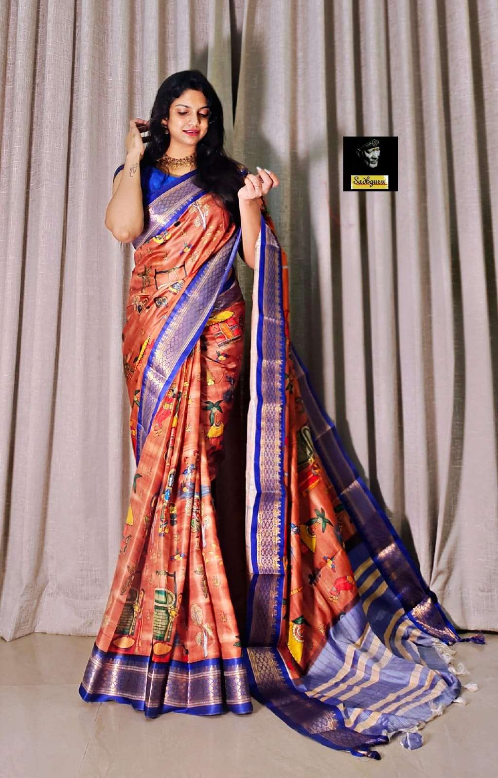 Avantika vol 5 Festival Special Dola silk with Kalamkari Printed Soft ...