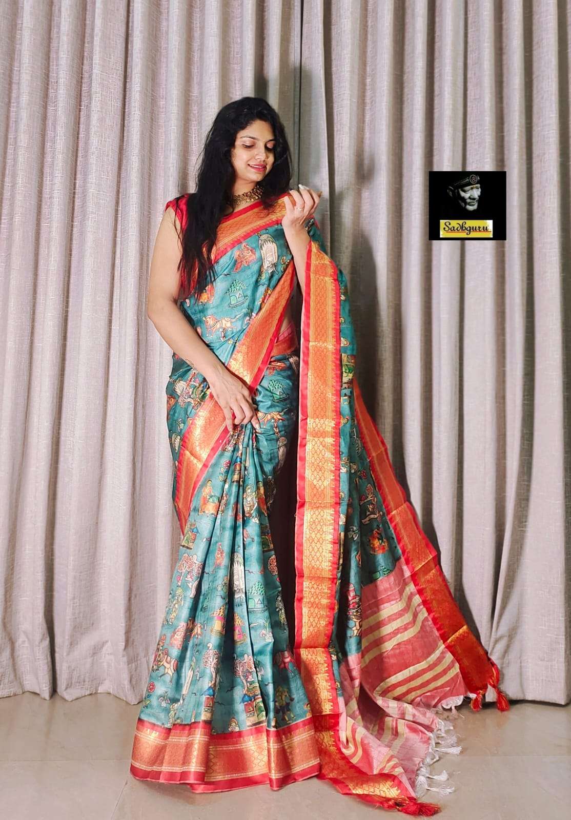 Avantika vol 5 Festival Special Dola silk with Kalamkari Printed Soft ...