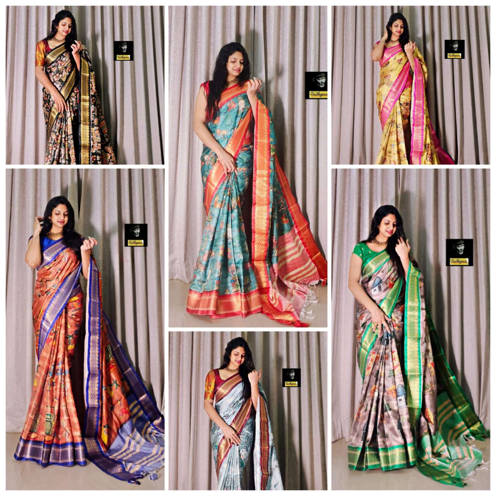 Avantika vol 5 Festival Special Dola silk with Kalamkari Printed Soft ...