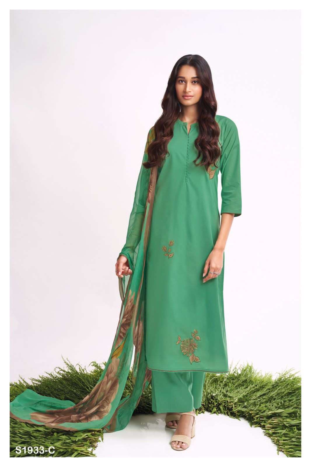 Ganga fashion URISHILLAI 1933 Cotton silk with fancy printed festival ...