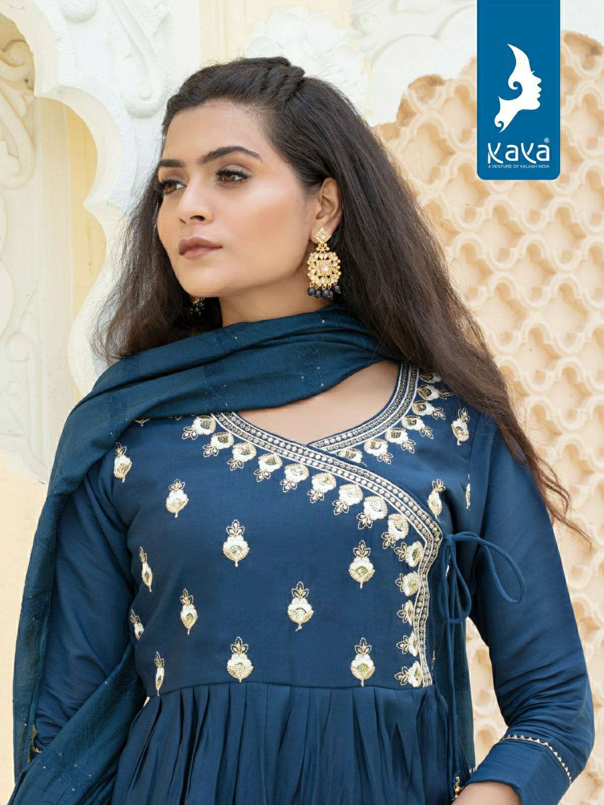 Kaya Creation kediya Roman silk with festival special readymade suits ...