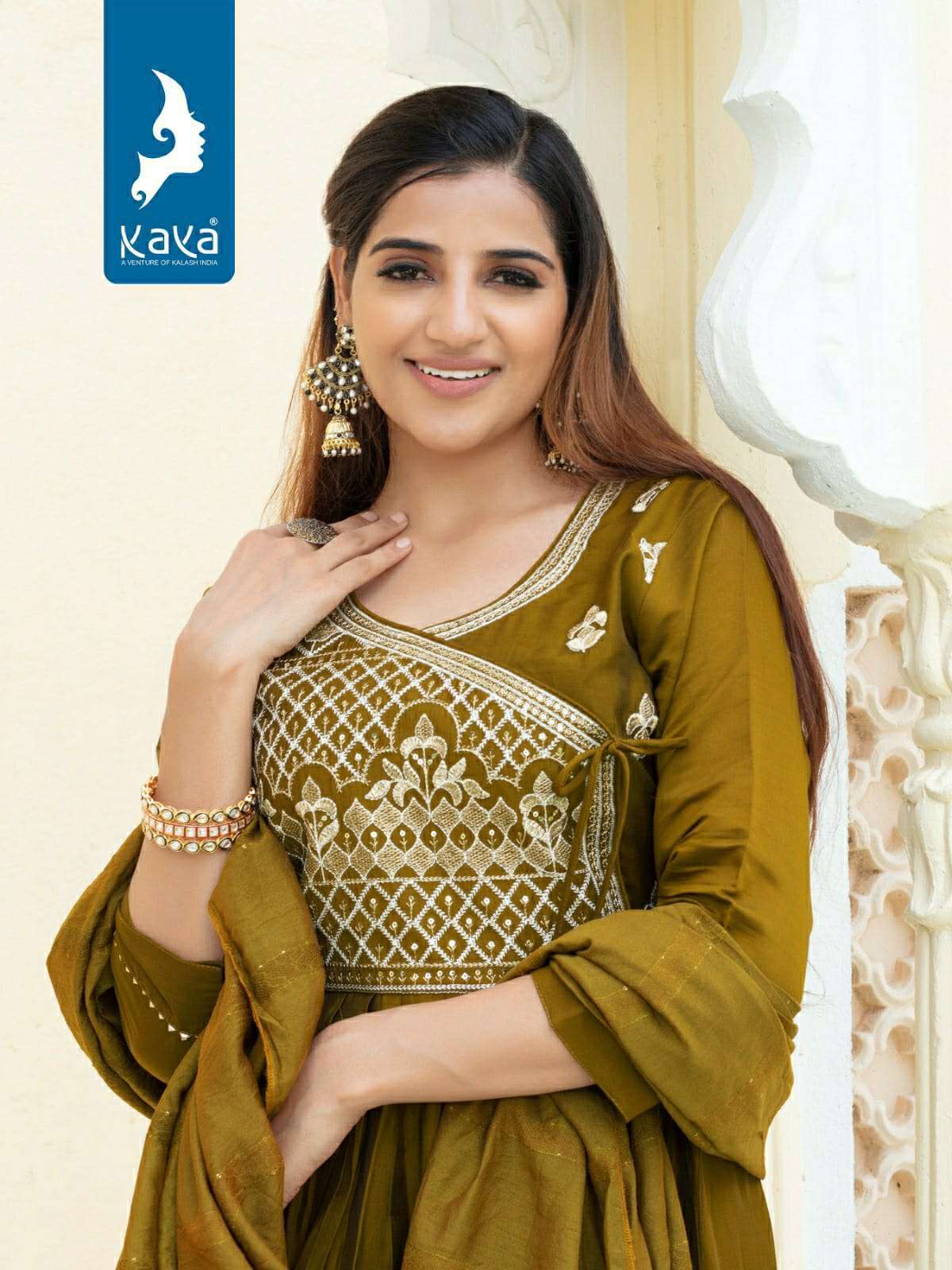 Kaya Creation kediya Roman silk with festival special readymade suits ...