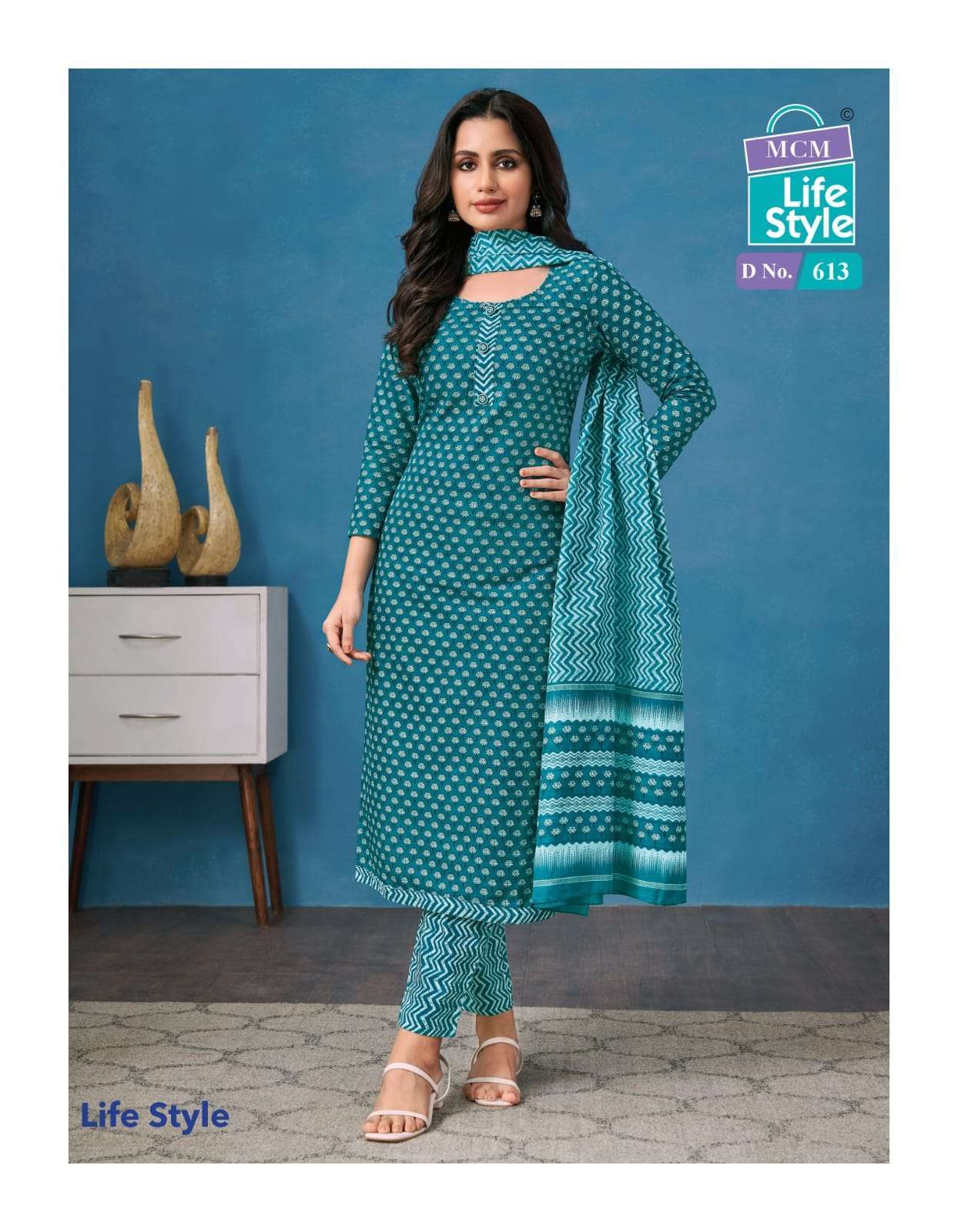 MCM Lifestyle vol 6 Cotton with Printed Readymade suits collection at ...