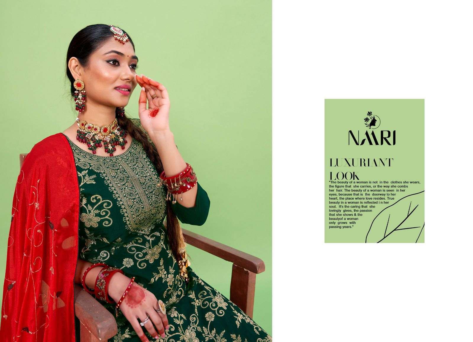 Naari Rang Muslin silk with designer festival Wear salwar kameez ...