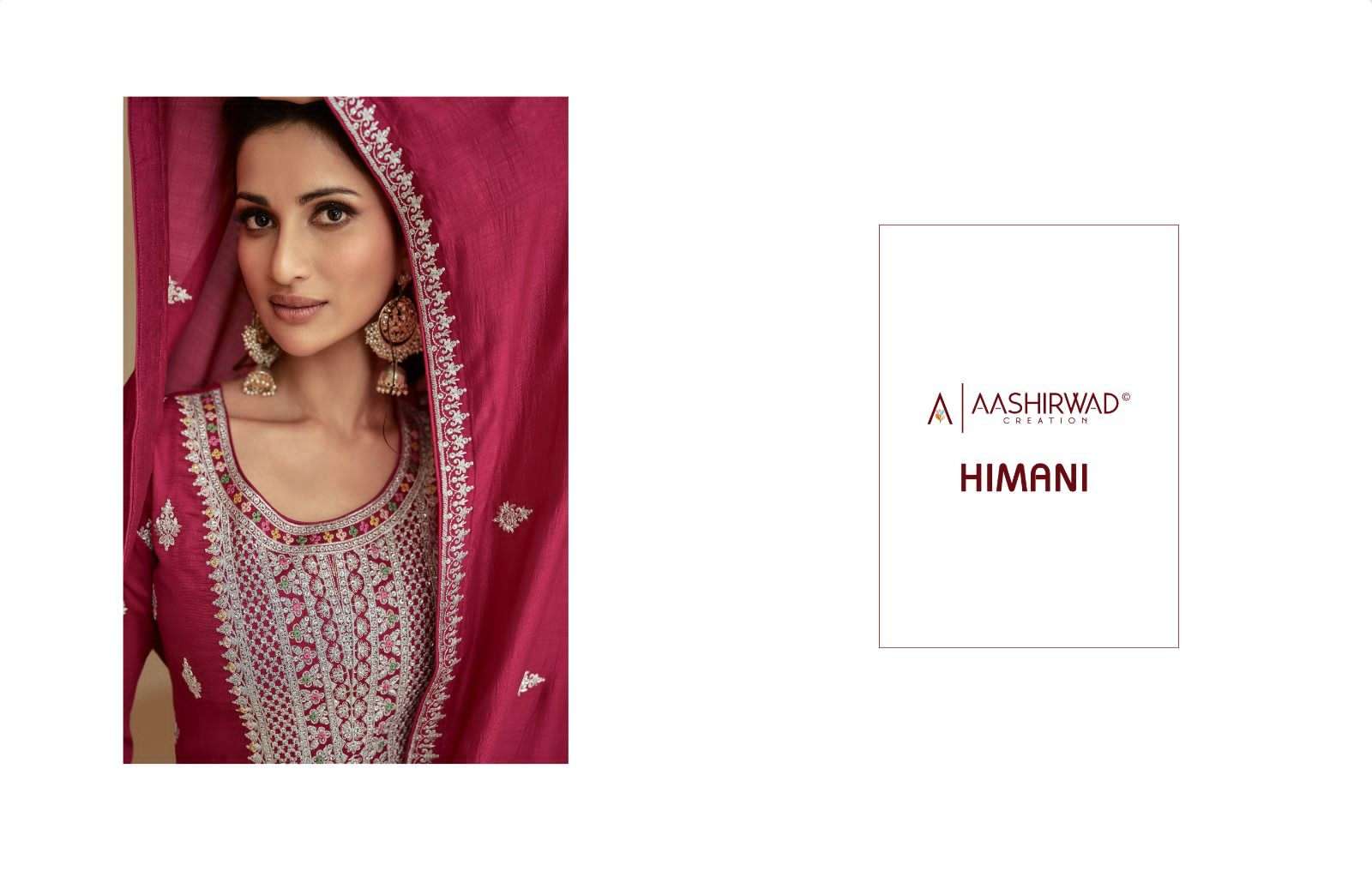 Aashirwad Creation Himani Silk with Designer Top & palazzo Designer ...