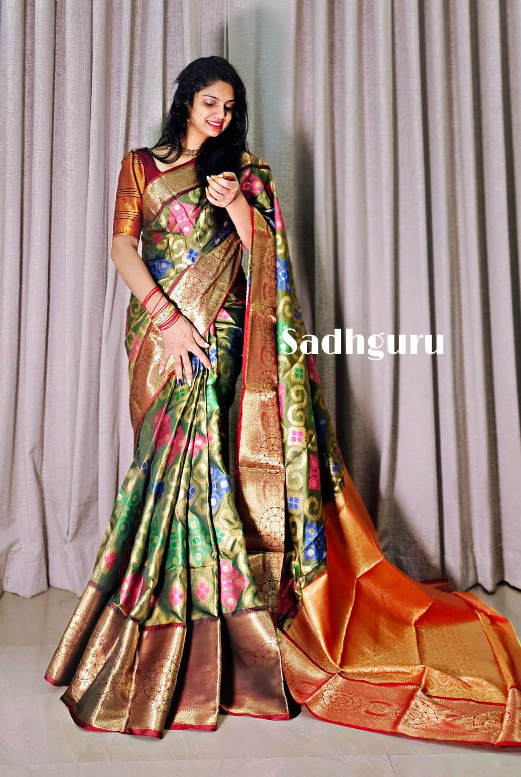 Chitra vol 3 Banarasi silk with Handloom weaving design saree ...