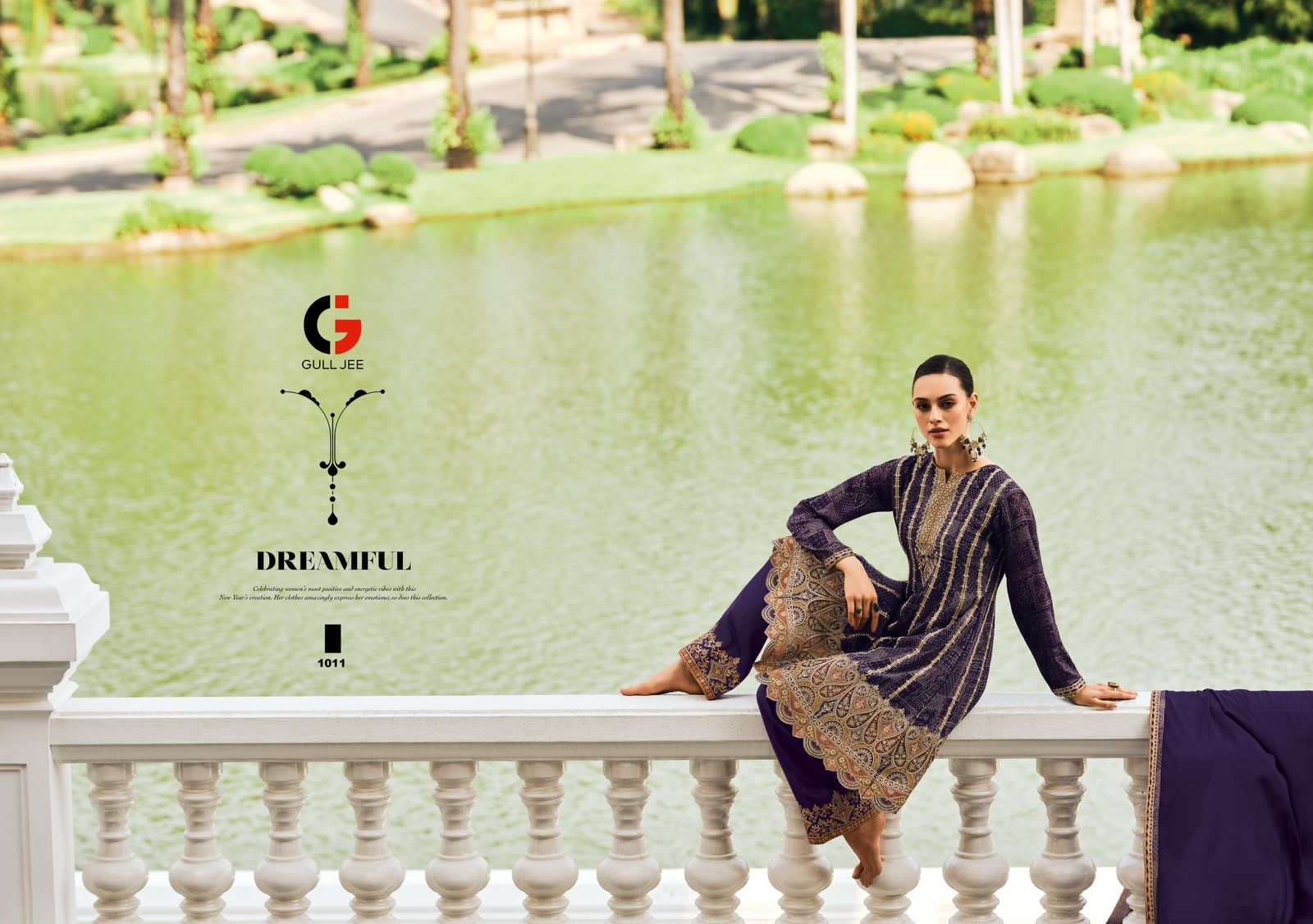 Gull Jee Fashionista Viscose Georgette with fancy designer Readymade ...