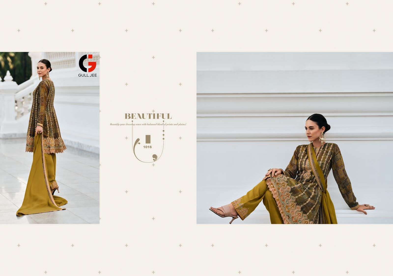 Gull Jee Fashionista Viscose Georgette with fancy designer Readymade ...