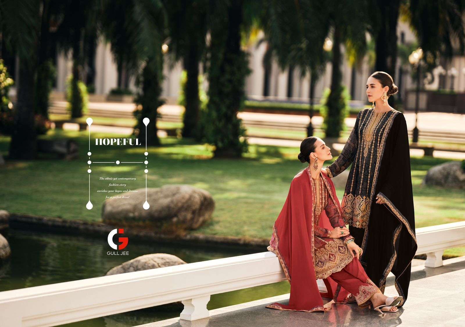 Gull Jee Fashionista Viscose Georgette with fancy designer Readymade ...