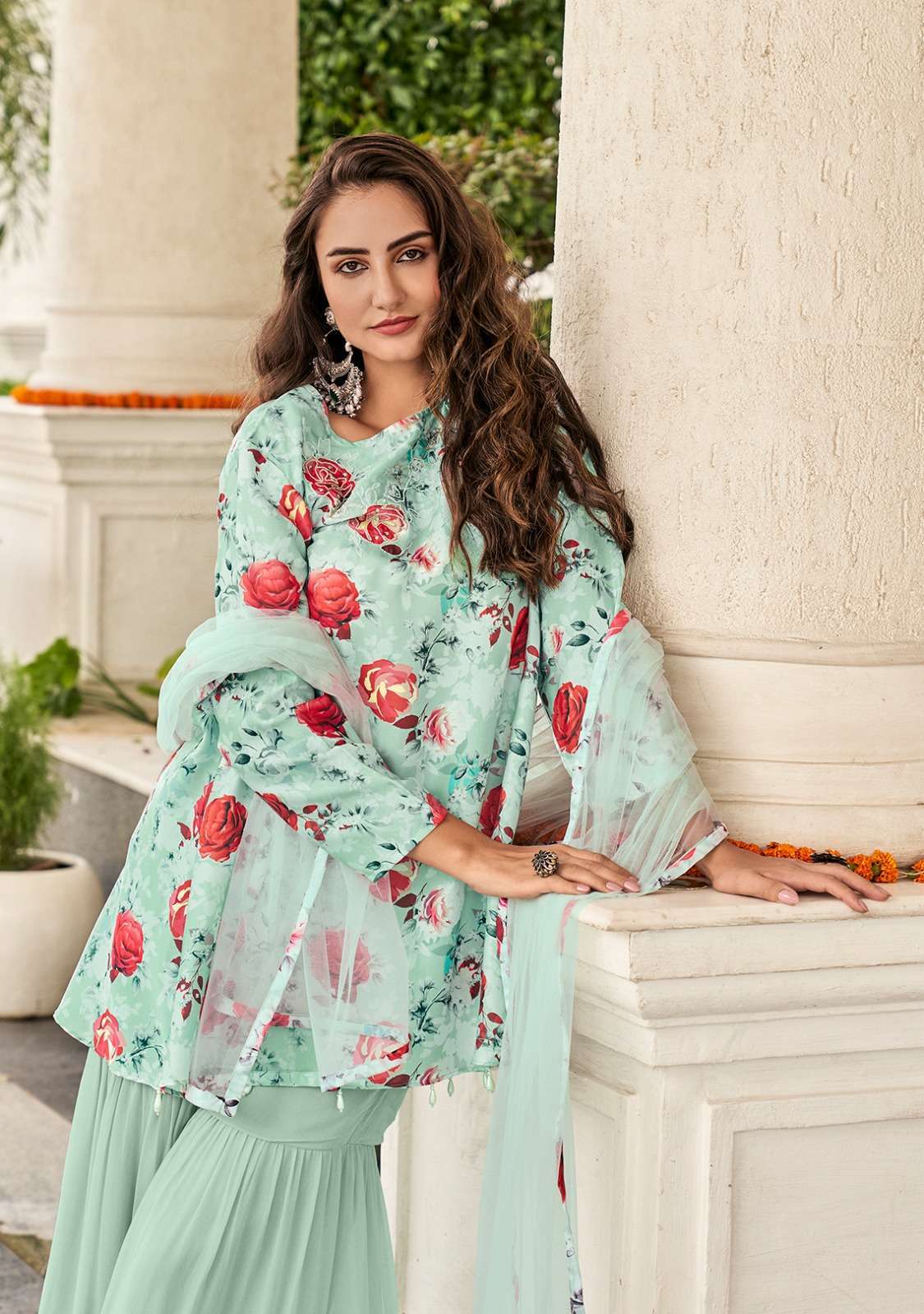 Kailee Fashion Vogue Festival special Designer Readymade Sharara ...