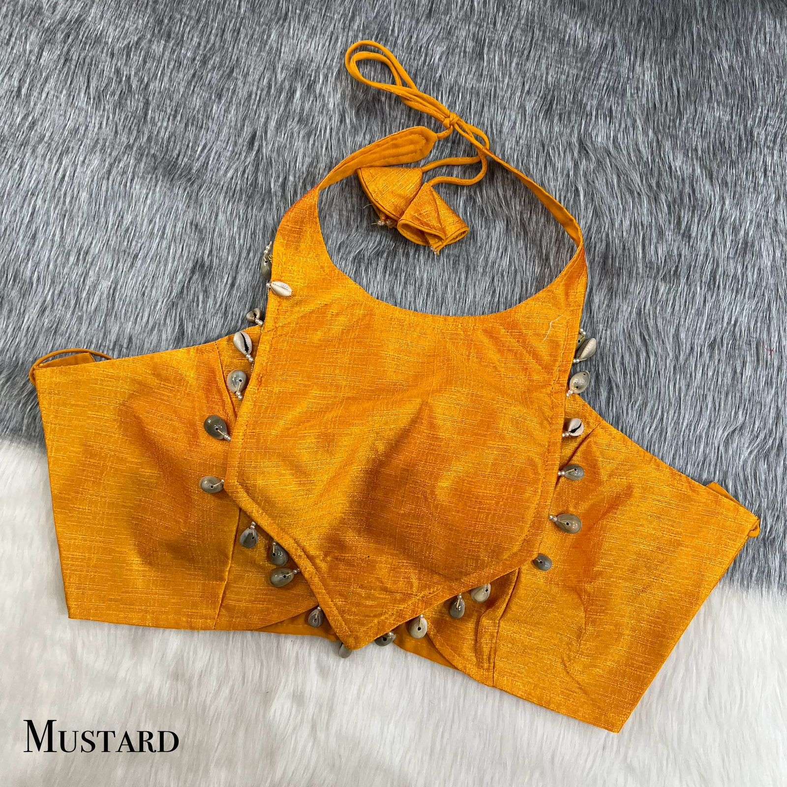 Navratri special Kaudi work Weastern style silk fabrics Fully stich ...