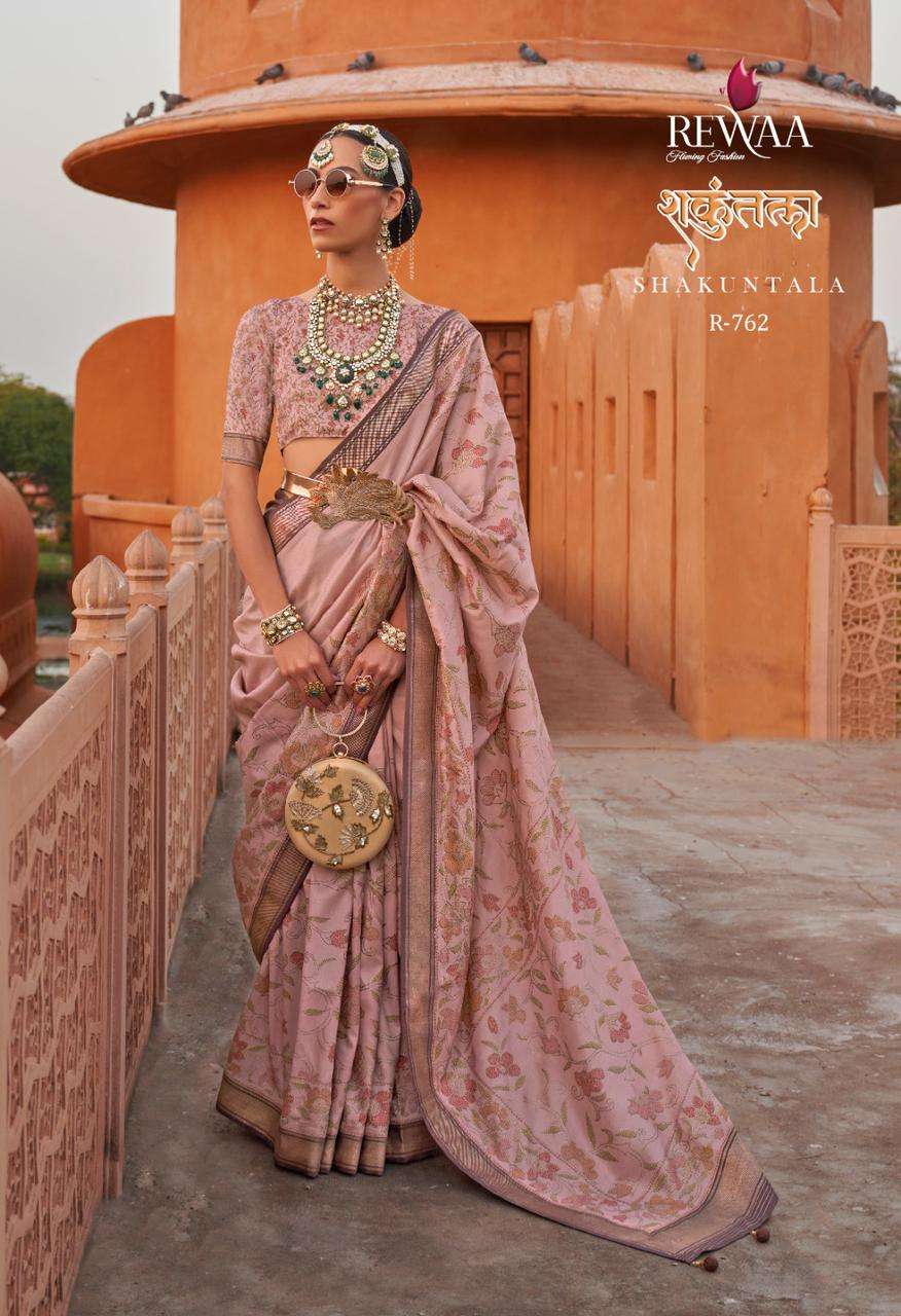 Rewaa fashion Shakuntala Soft Silk with Digital Printed Festival ...