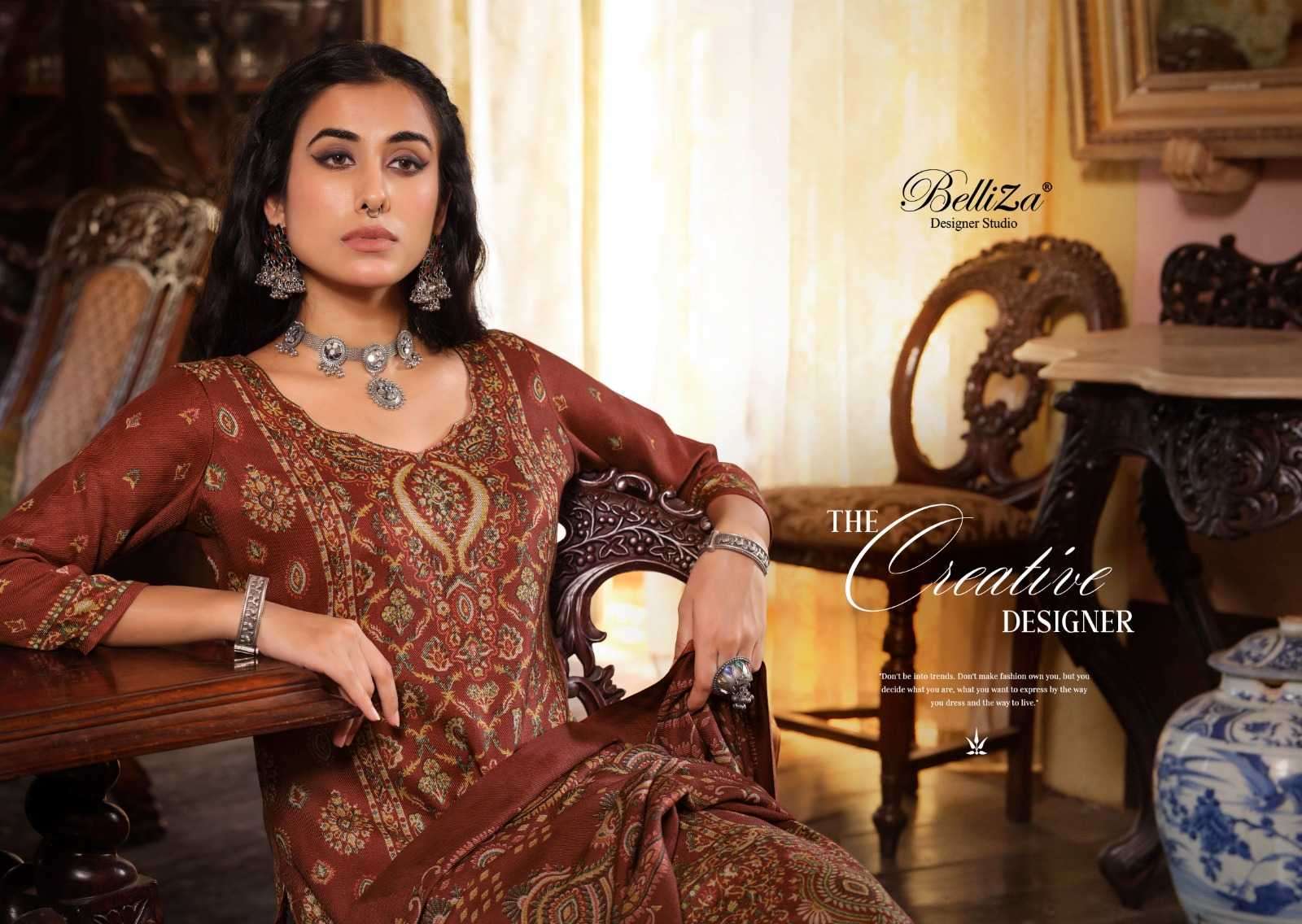 Belliza Designer Studio Cashmera Kaani Alpine Wool Winter Special ...