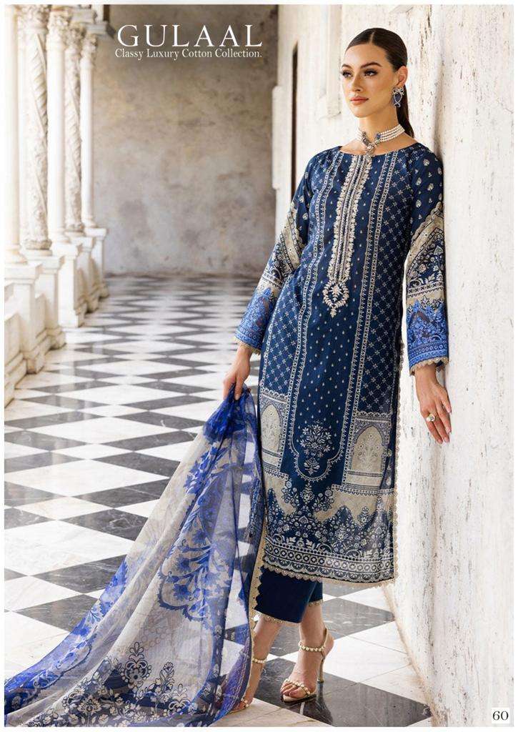 Gulaal Karachi vol 6 Cotton with Printed Pakistani suits collection at ...