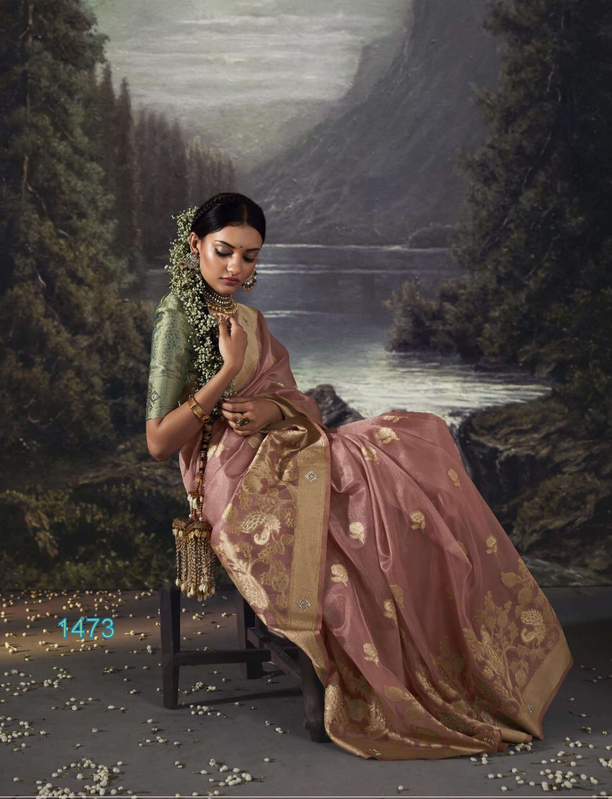 Kimora fashion Sunehri Raat Rani Best Organza With Rich look designer ...