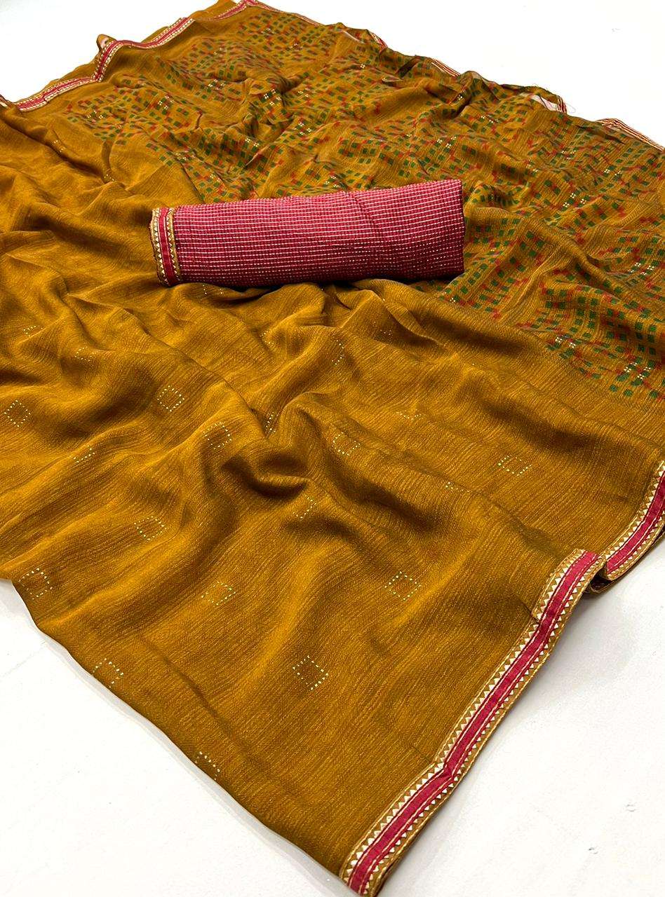 Lt fabrics kashvi Creation GRACE Brasso with fancy Saree collection at ...