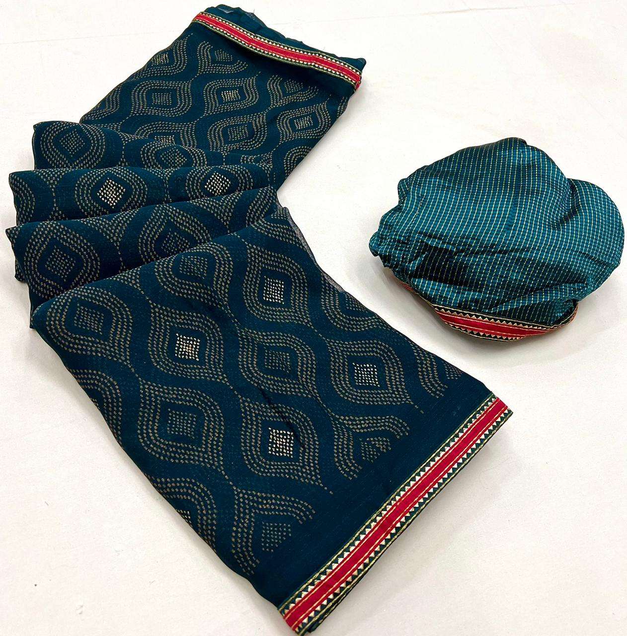 Lt fabrics kashvi Creation GRACE Brasso with fancy Saree collection at ...