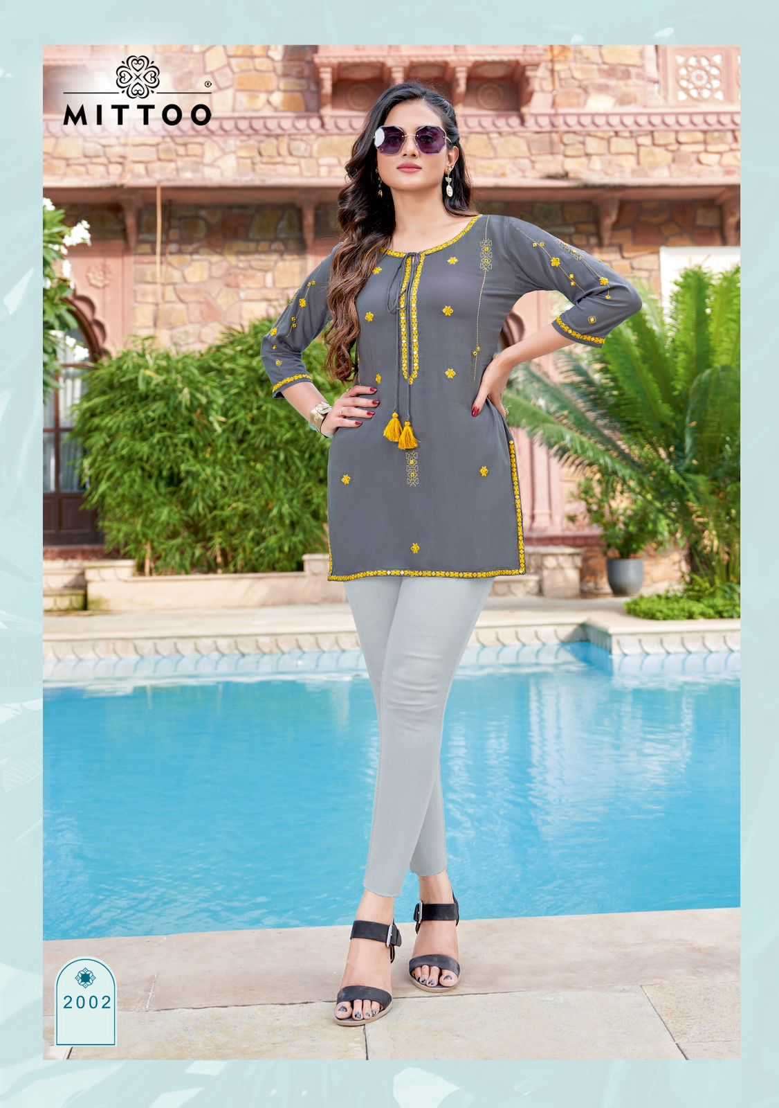 Mittoo Fashion Softy Rayon with fancy Tunic Style Kurti collection at ...