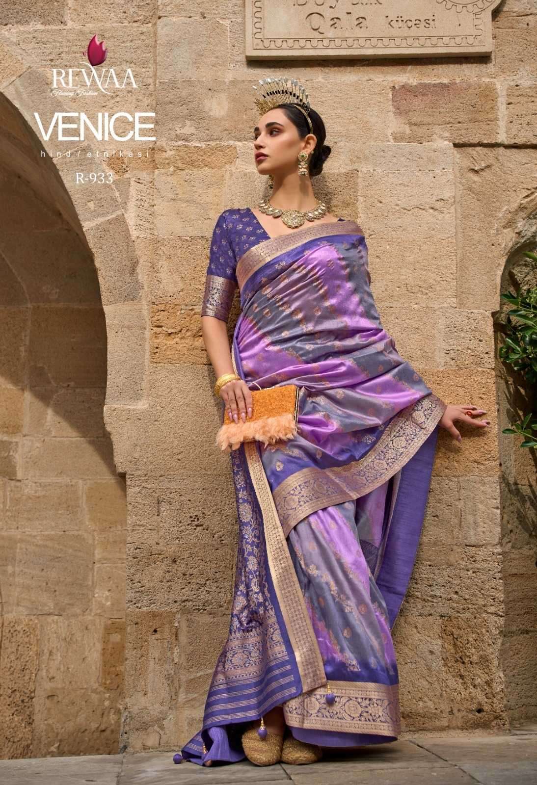 Rewaa fashion Venice Silk with Party wear look Fancy saree collection ...