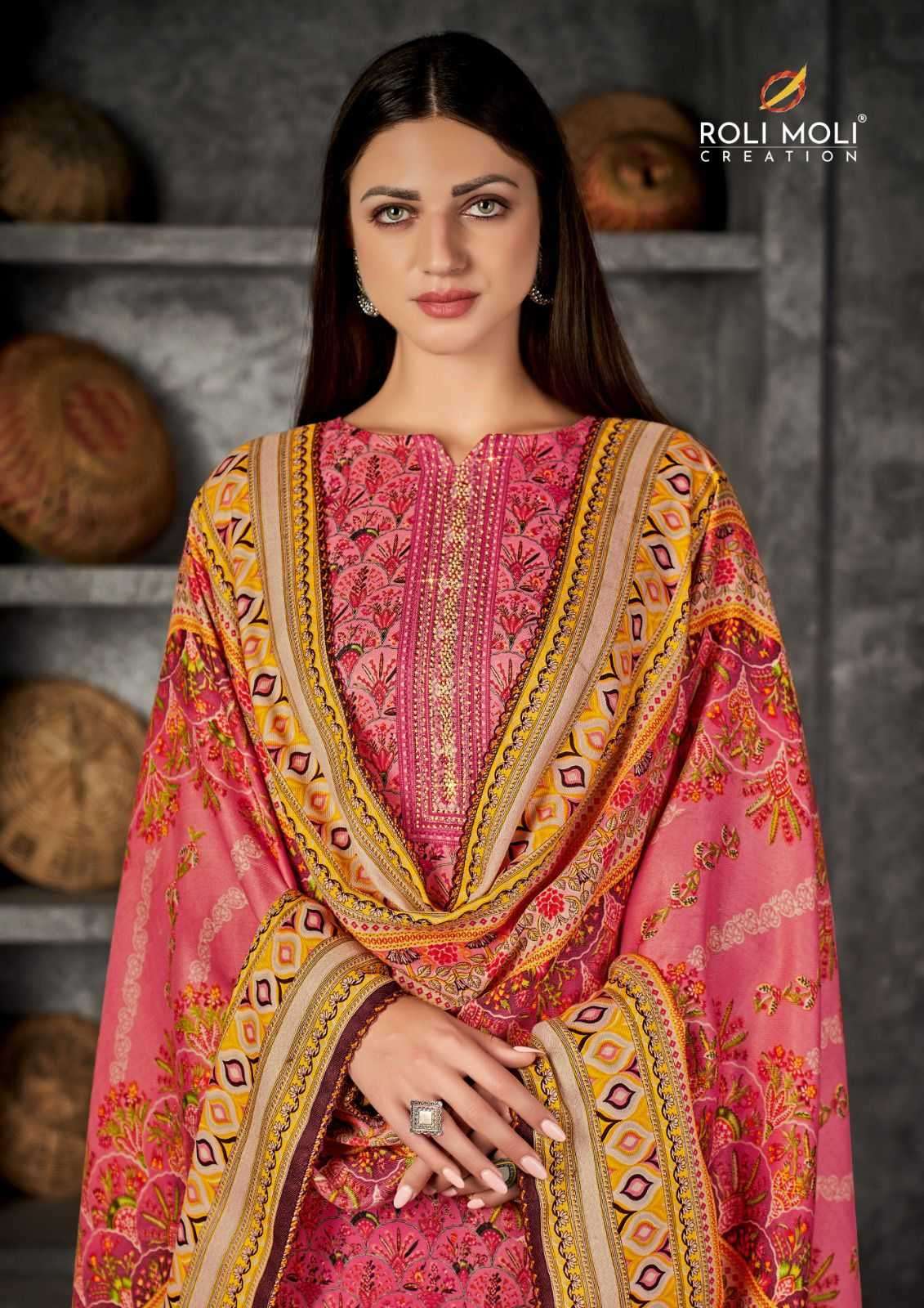 Roli Moli Marina Pashmina With digital printed WInter SPecial Suits ...