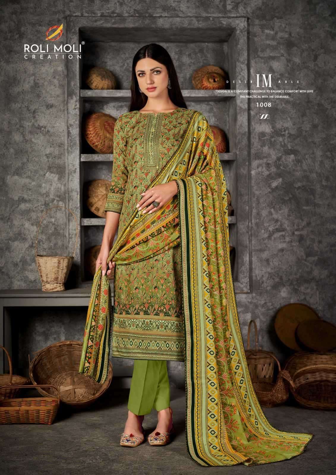Roli Moli Marina Pashmina With digital printed WInter SPecial Suits ...