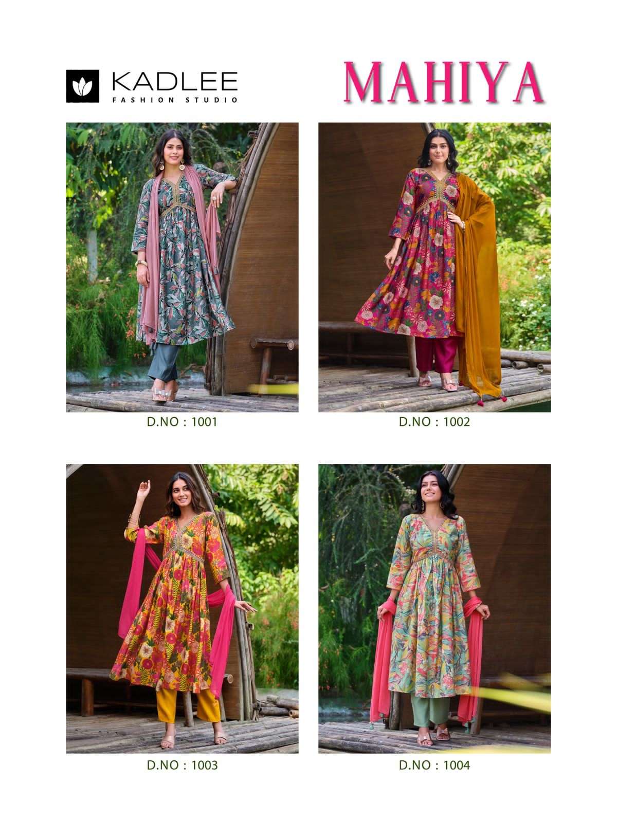 Kadlee Mahiya Modal Print With Nayra cut fancy readymade suits ...