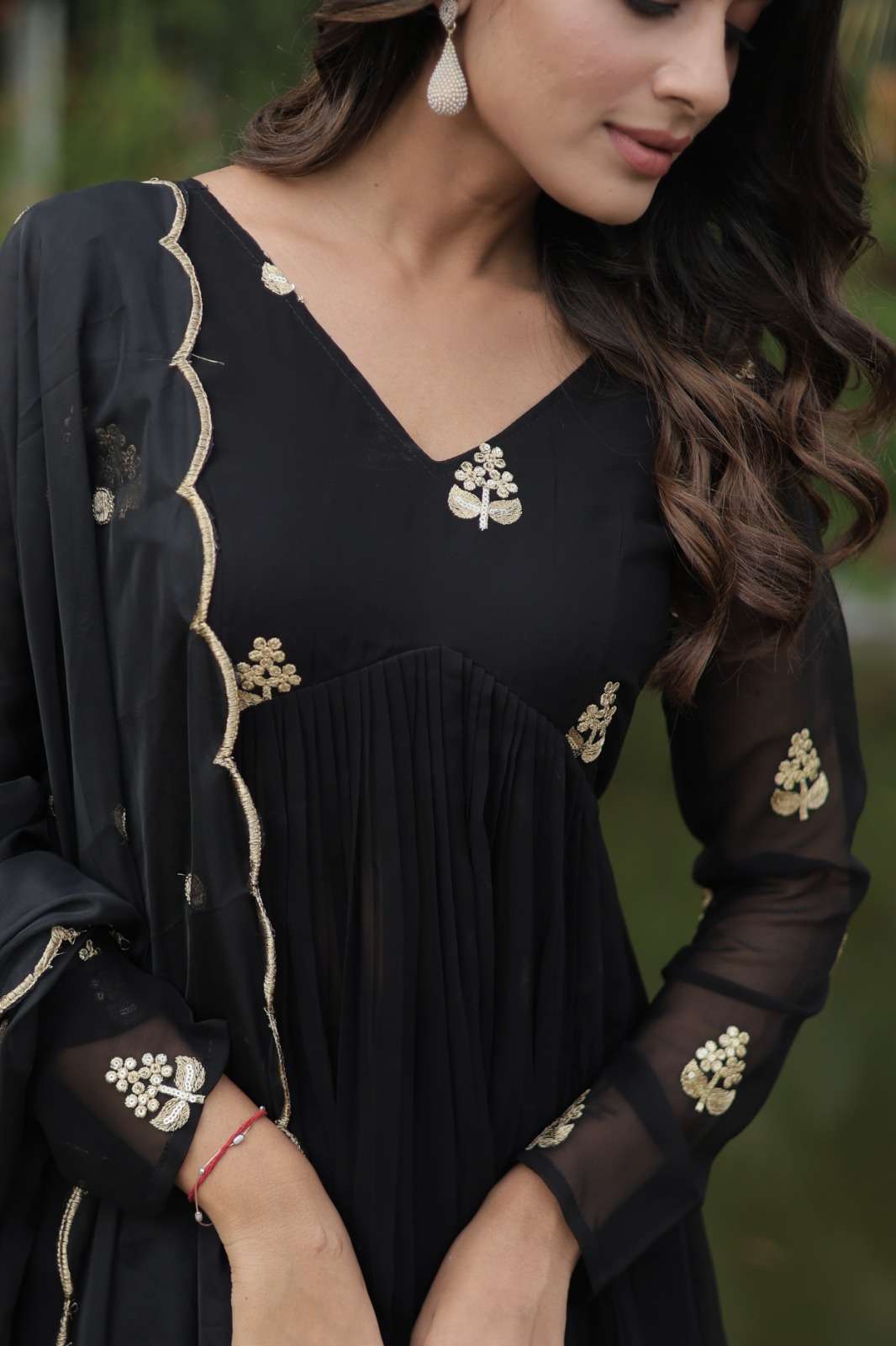 Party wear Style Georgette with EMbroidery work Readymade suits ...