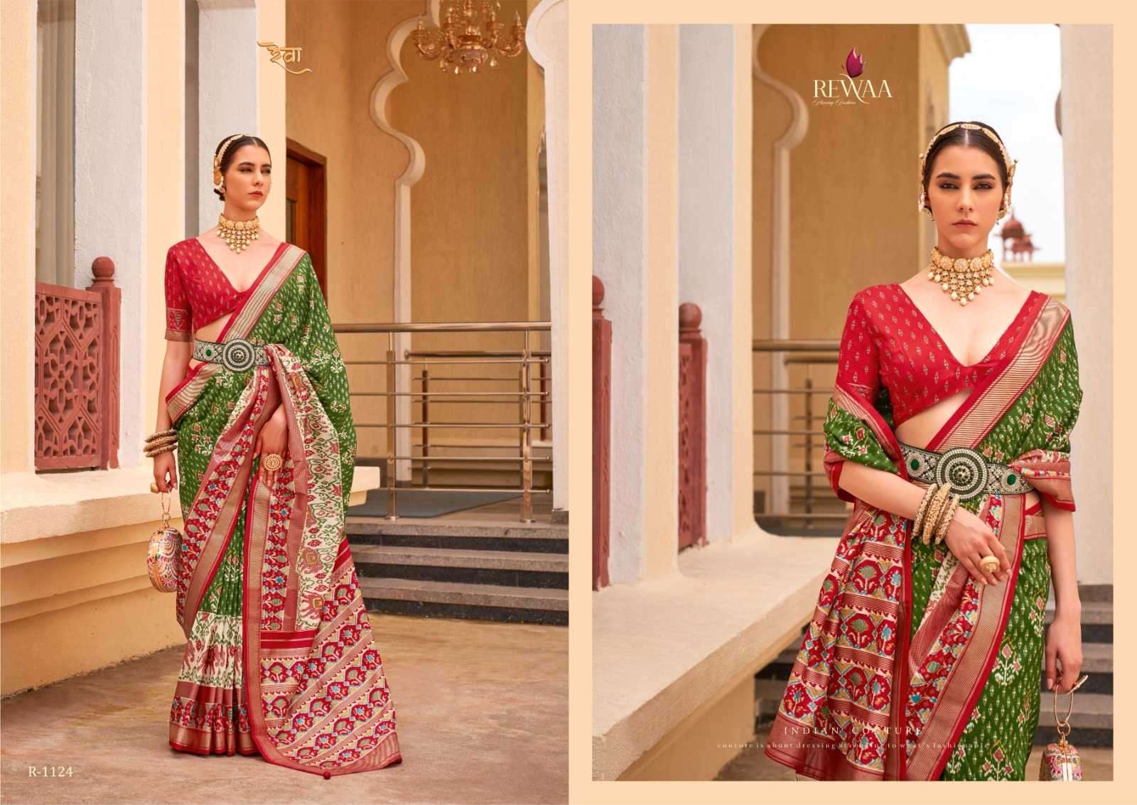 Rewaa Fashion Sankalp Patola Designer Occasion Special Saree collection ...