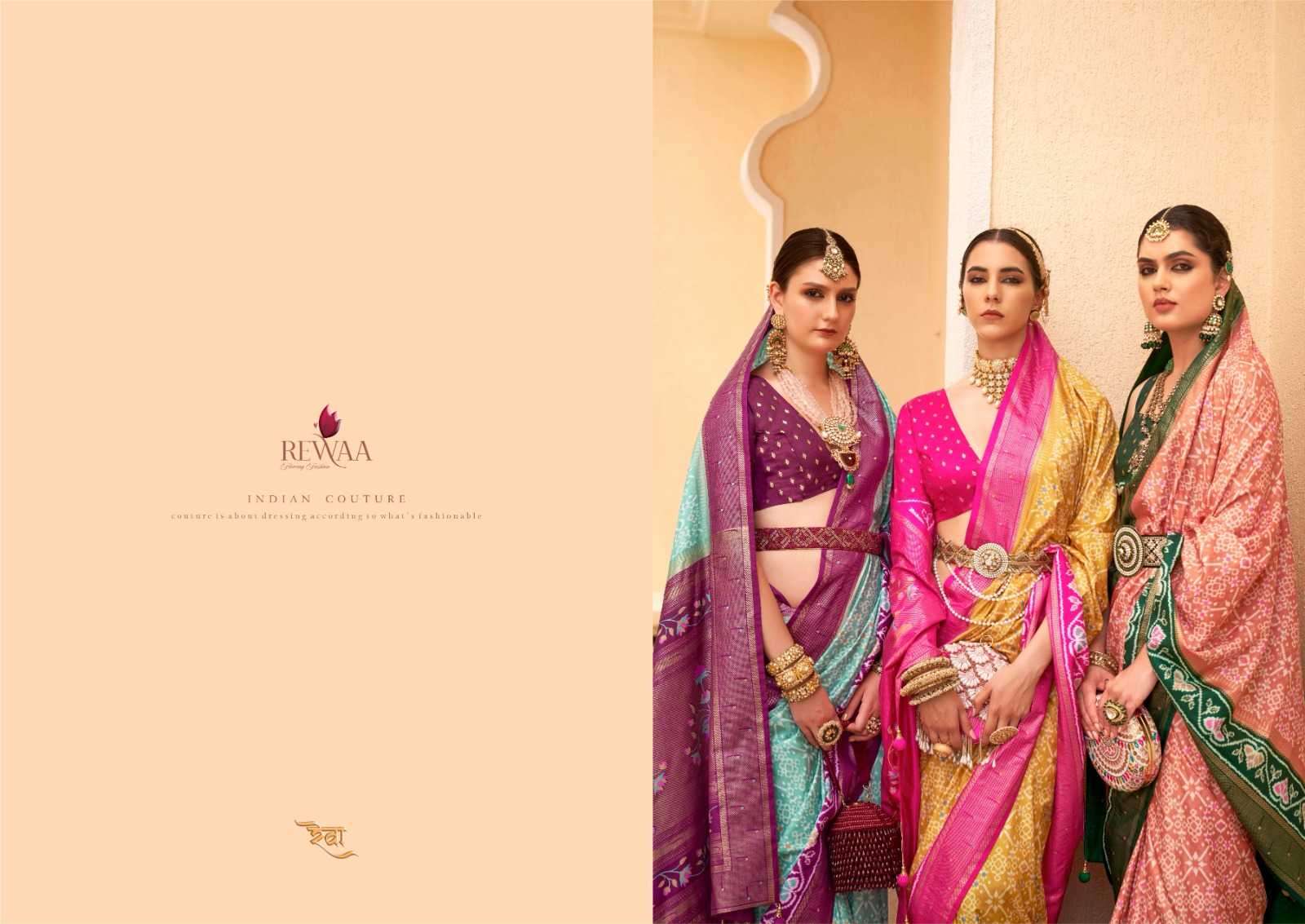 Rewaa Fashion Sankalp Patola Designer Occasion Special Saree collection ...