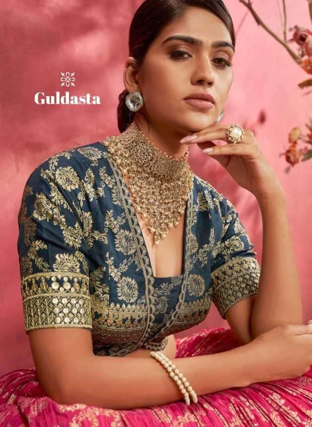 virasat guldasta Designer Embroidery work Heavy Lehenga choli ...