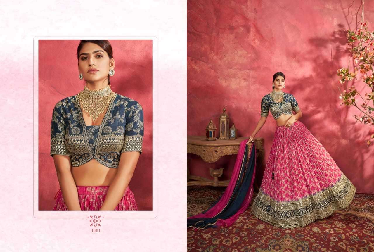 virasat guldasta Designer Embroidery work Heavy Lehenga choli ...