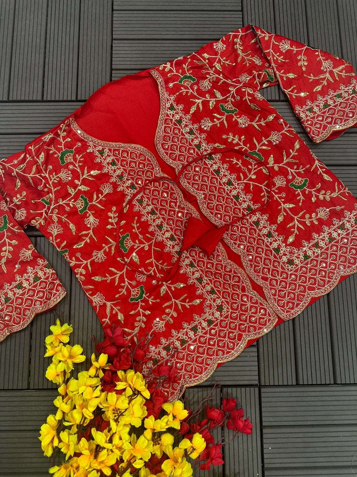 Dola Silk with Coding Work Stich Koti wedding look fancy saree ...