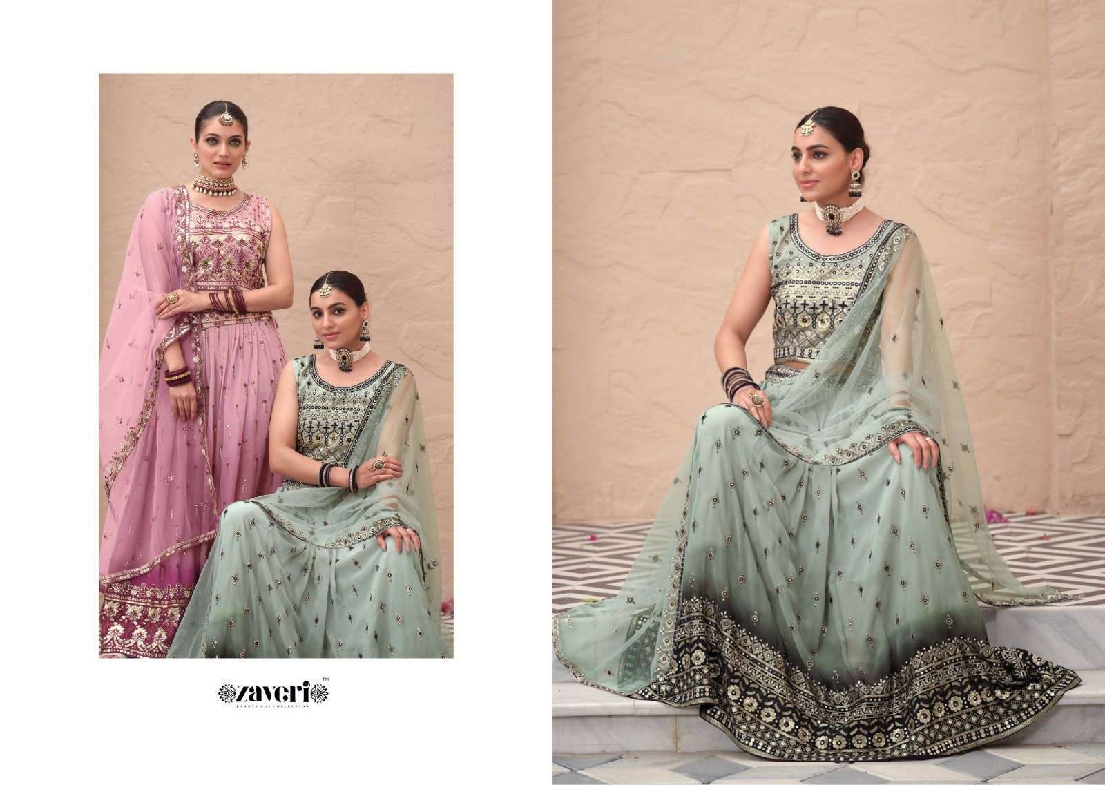 Eba Lifestyle Rasham Georgette with Occasion Wear Designer lehenga ...