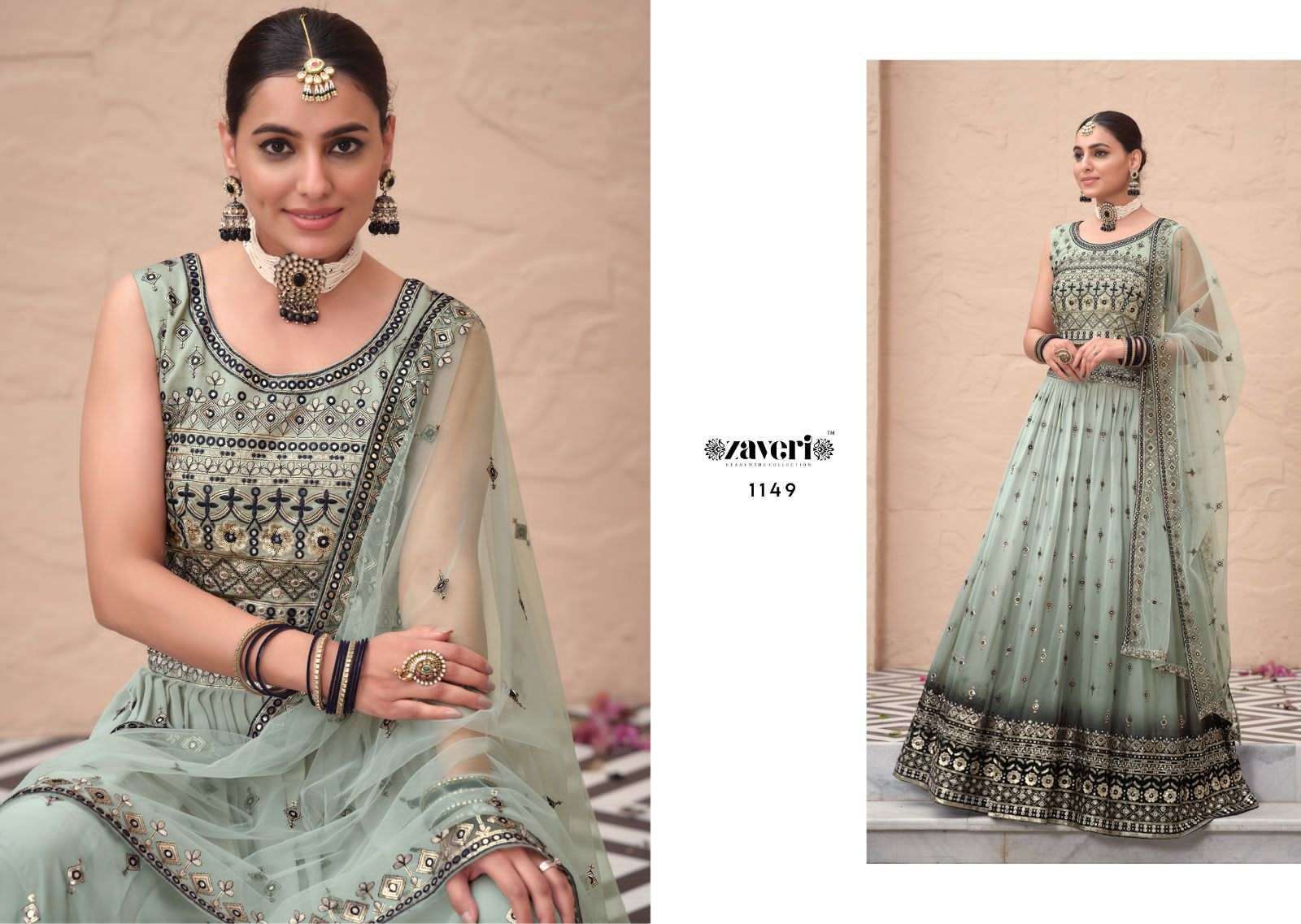 Eba Lifestyle Rasham Georgette with Occasion Wear Designer lehenga ...