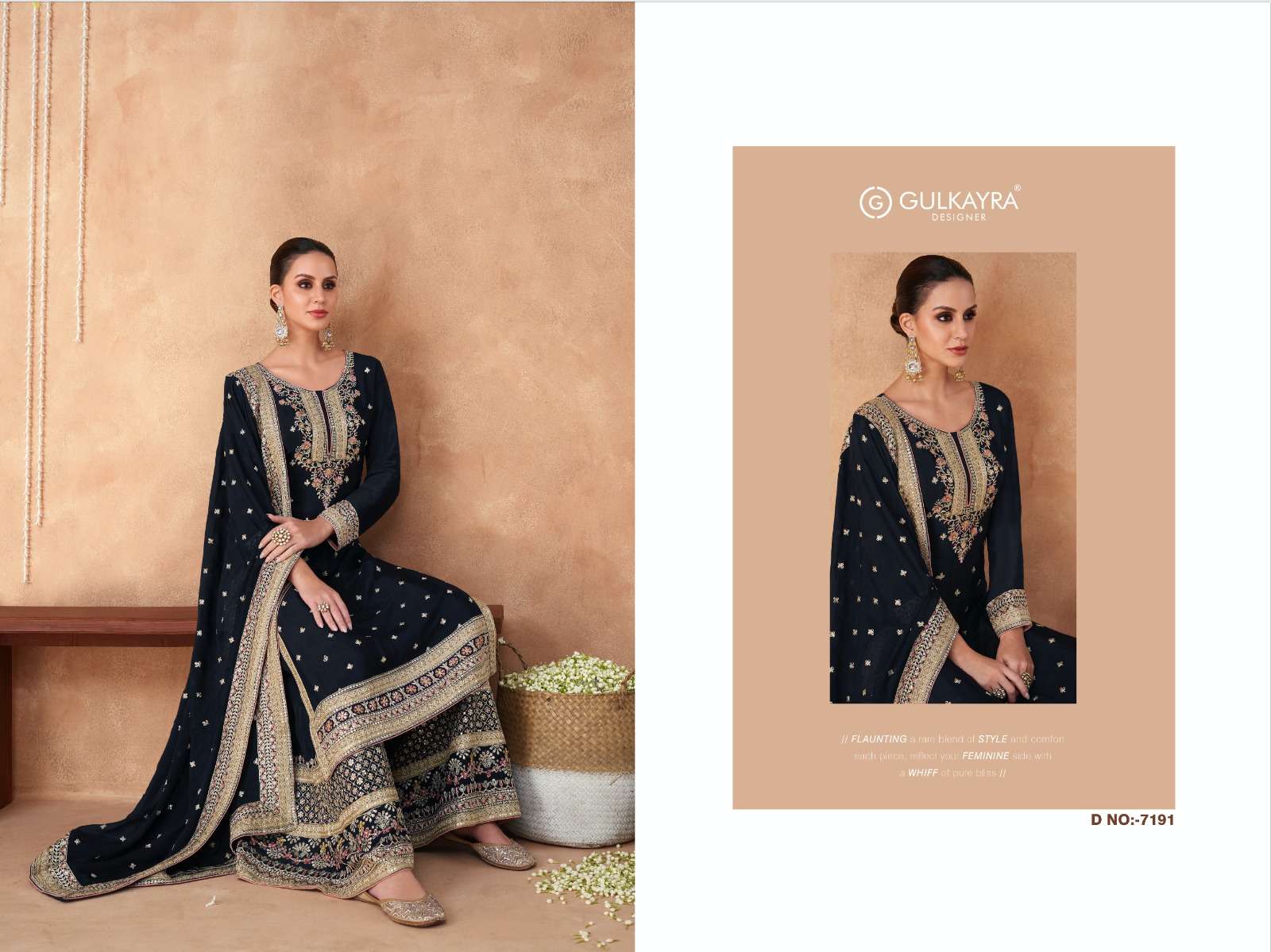 Gulkayra Designer Izhaar nX Georgette with Fancy Designer Readymade ...
