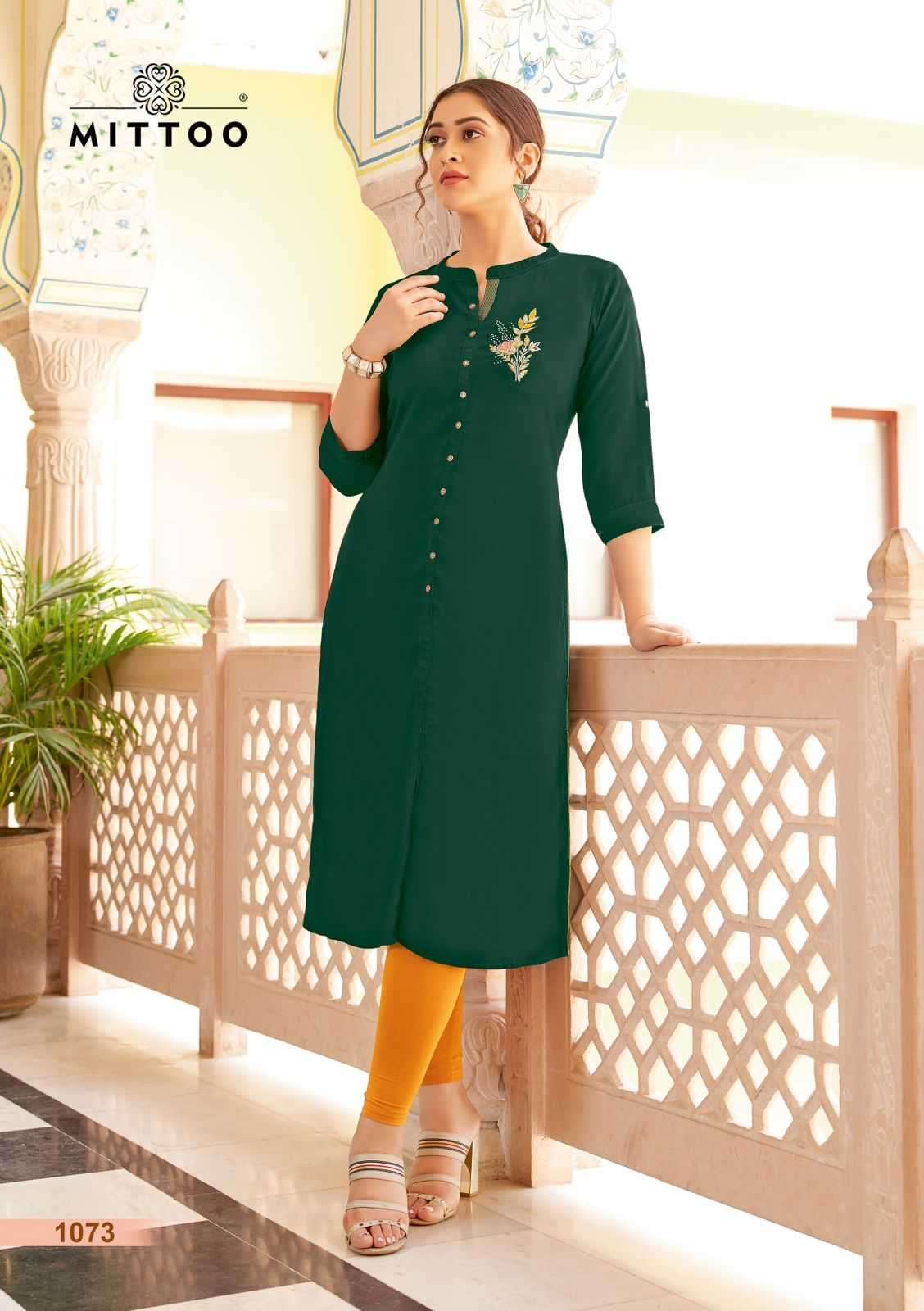 MITTOO FENTASTIC VOL 5 Fancy Straight Kurti collection at best rate