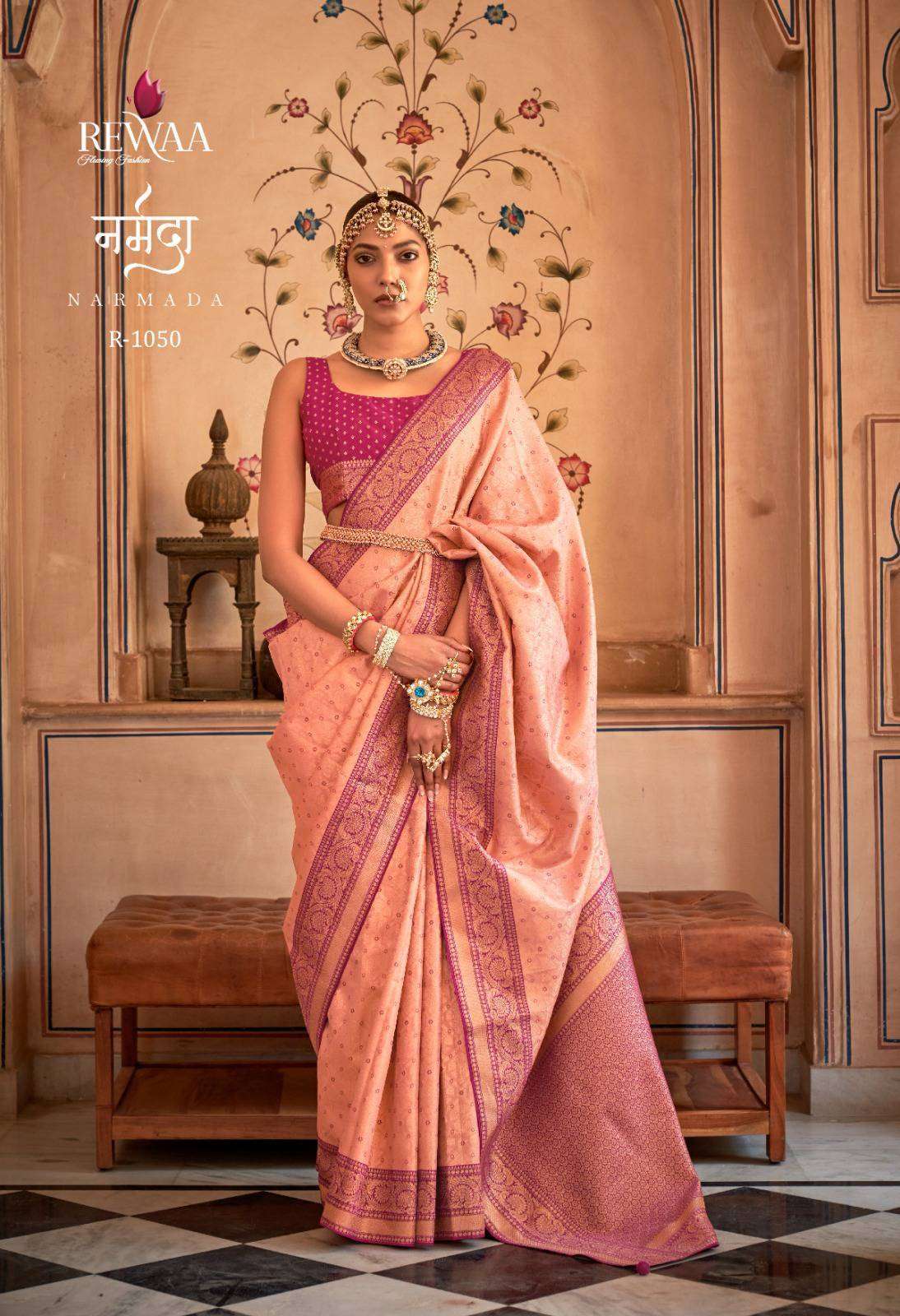 Rewaa Fashion Narmada Silk with Traditional Wear Saree collection at ...