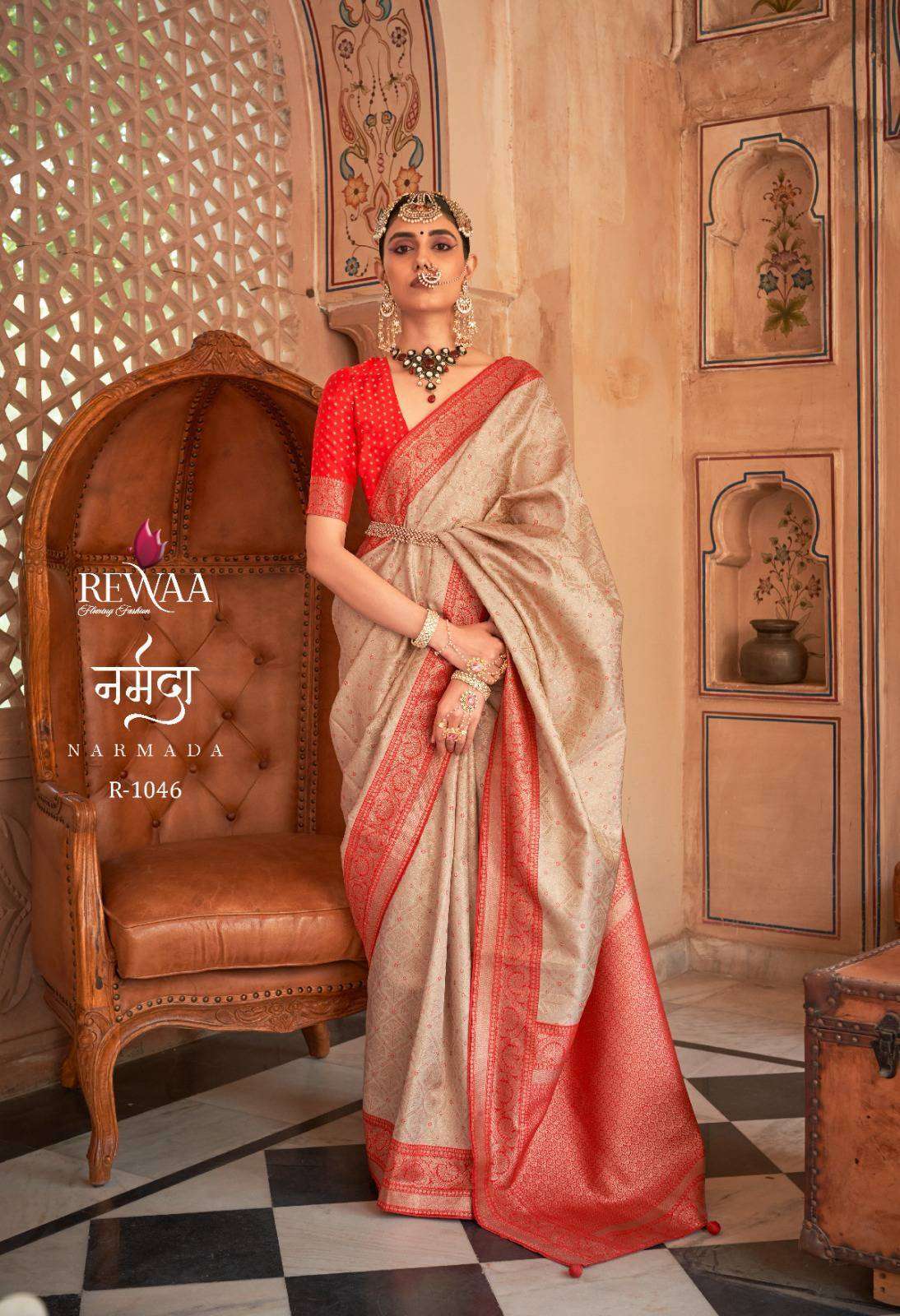 Rewaa Fashion Narmada Silk with Traditional Wear Saree collection at ...