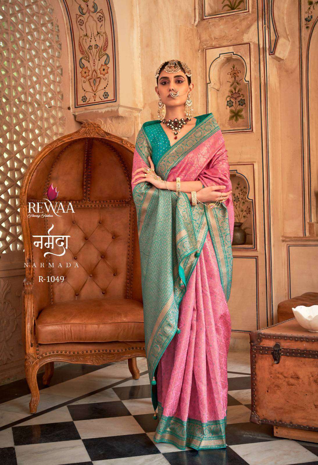 Rewaa Fashion Narmada Silk with Traditional Wear Saree collection at ...