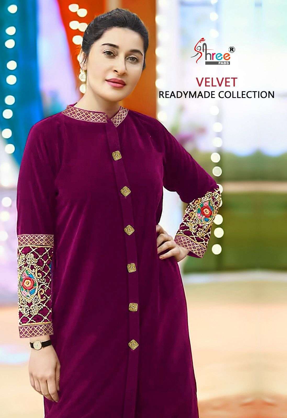 Shree Fabs Velvet Handmade Collection at best online rate