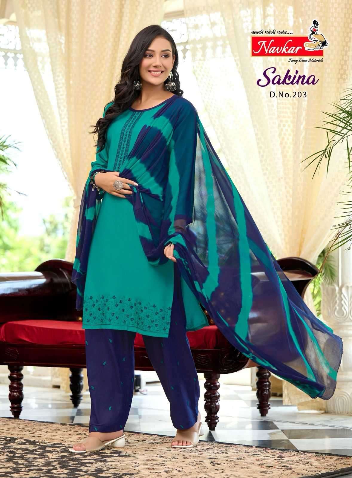 Taniksh Sakina Vol 2 Rayon with fancy Readymade suits collection at ...