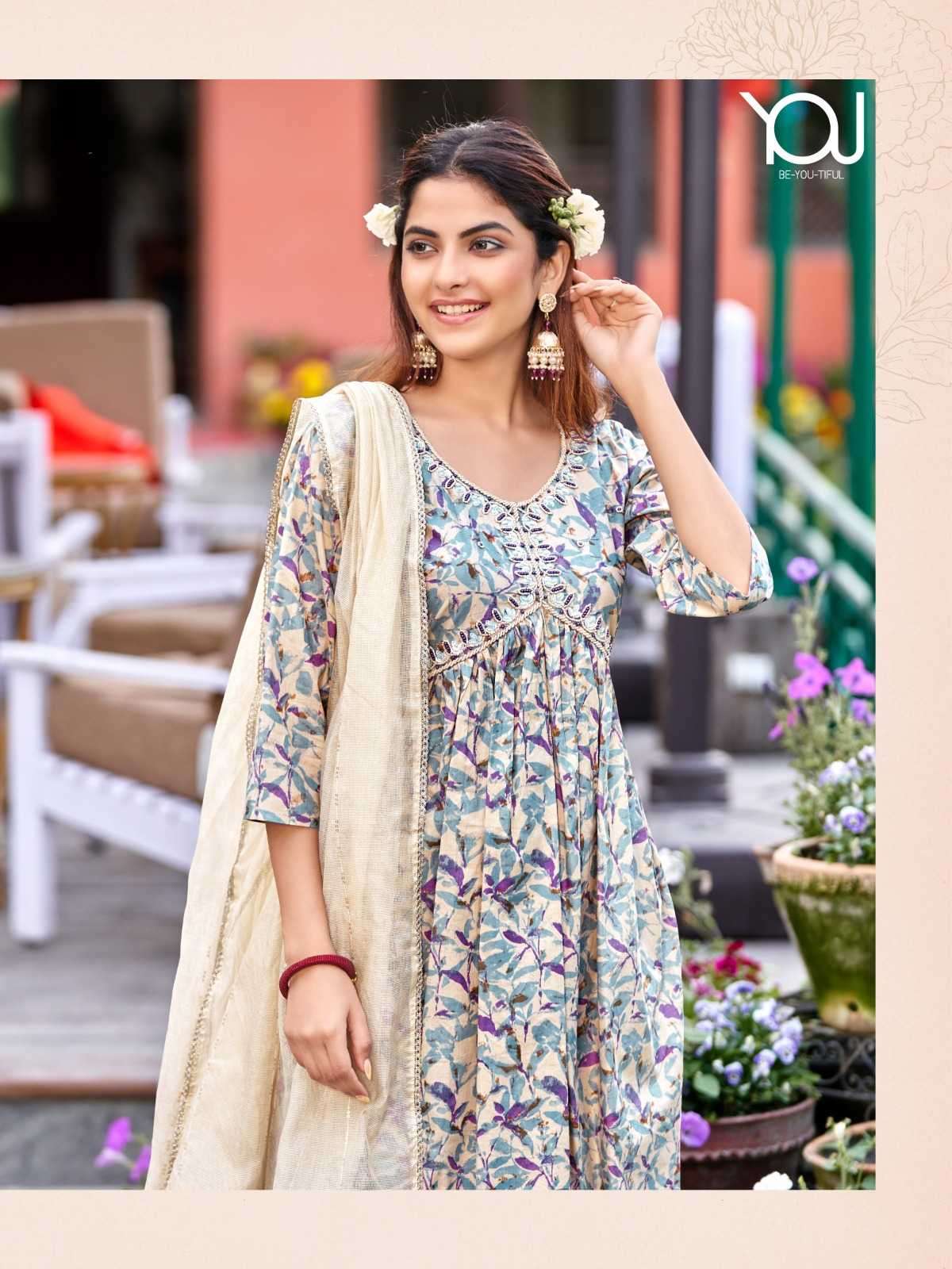 Wanna You Candy Floss Alia Cut Fancy Readymade suits collection at best ...