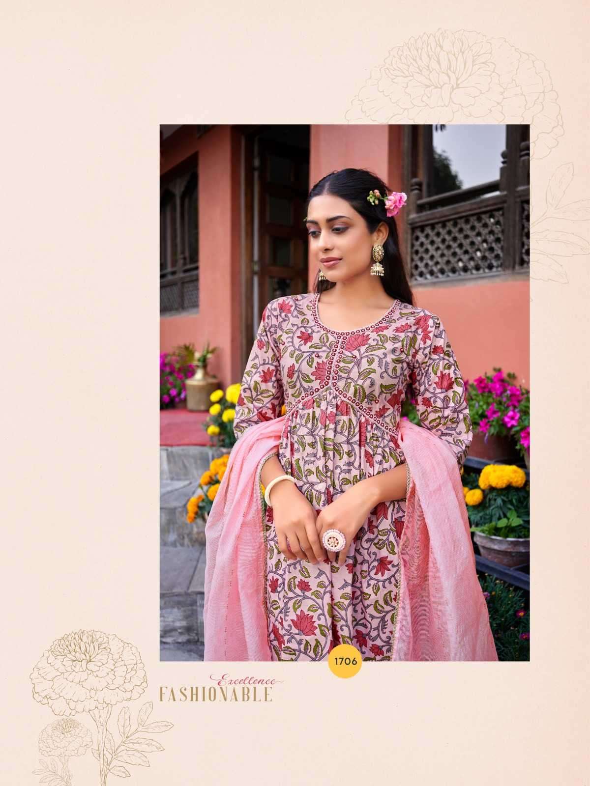 Wanna You Candy Floss Alia Cut Fancy Readymade suits collection at best ...