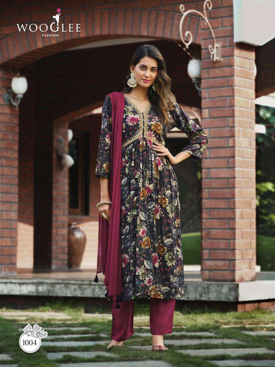 Woogle Saheli Modal Print With designer readymade suits collection at ...