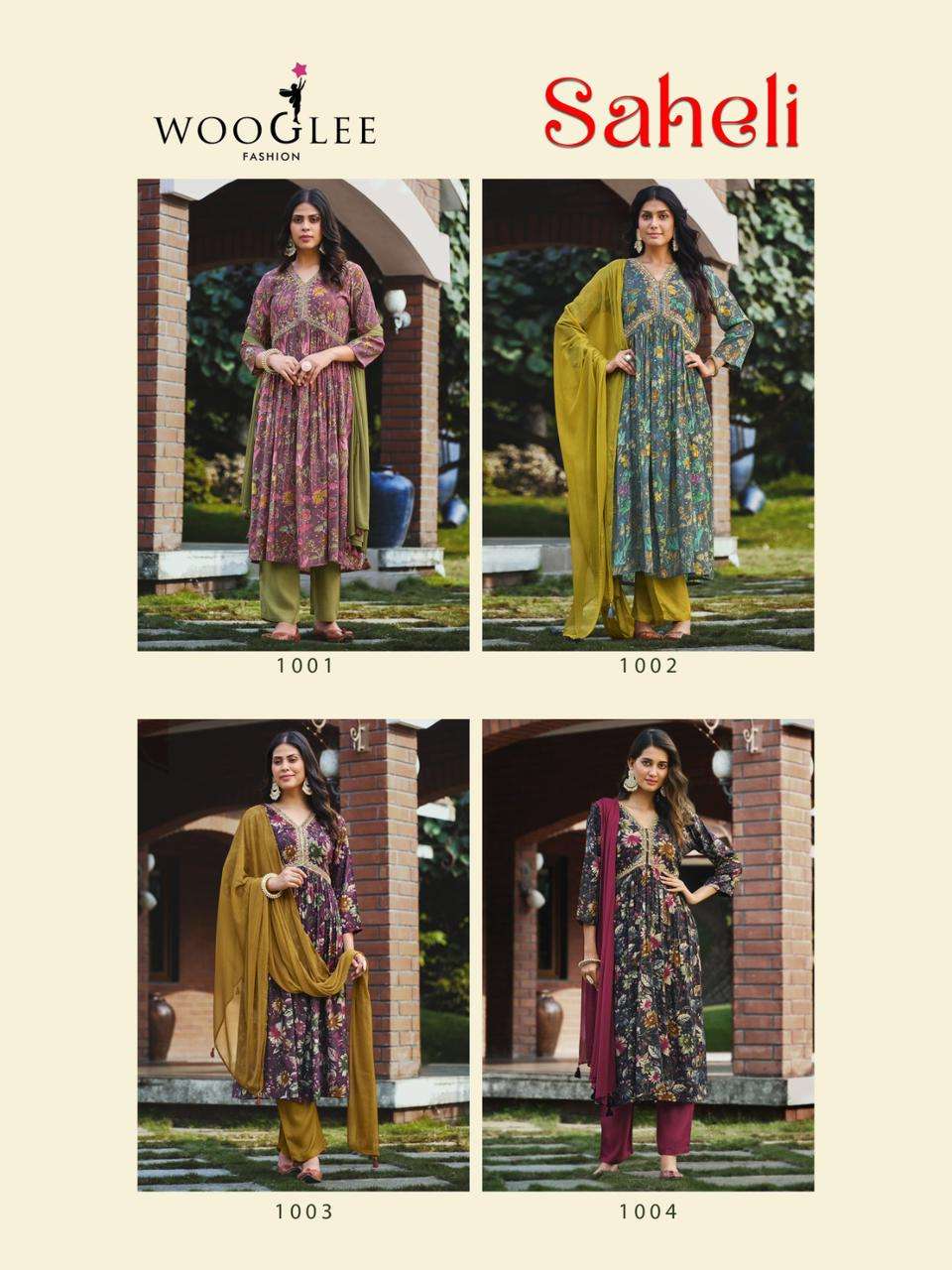 Woogle Saheli Modal Print With designer readymade suits collection at ...