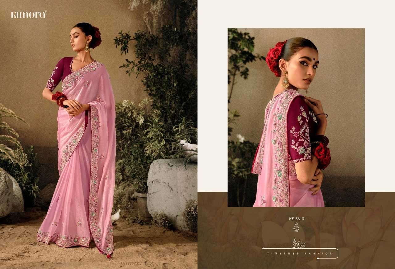 Kimora Fashion Saawariya Wedding wear Designer saree colleciton at best ...