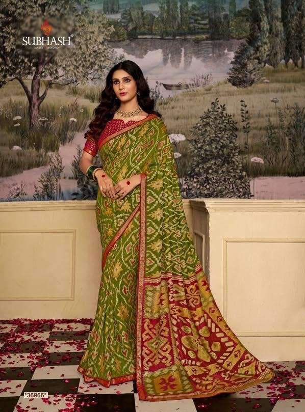 SUBHASH EKAA VOL 5 FANCY MULTI FABRICS SAREE COLLECTION AT BEST RATE